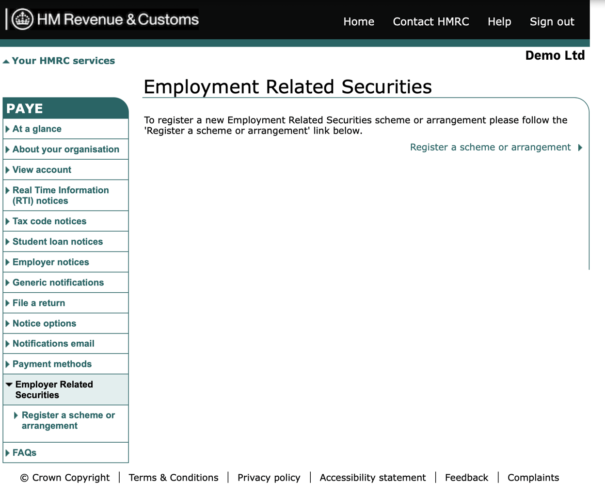 How do I register an EMI Scheme with HMRC?