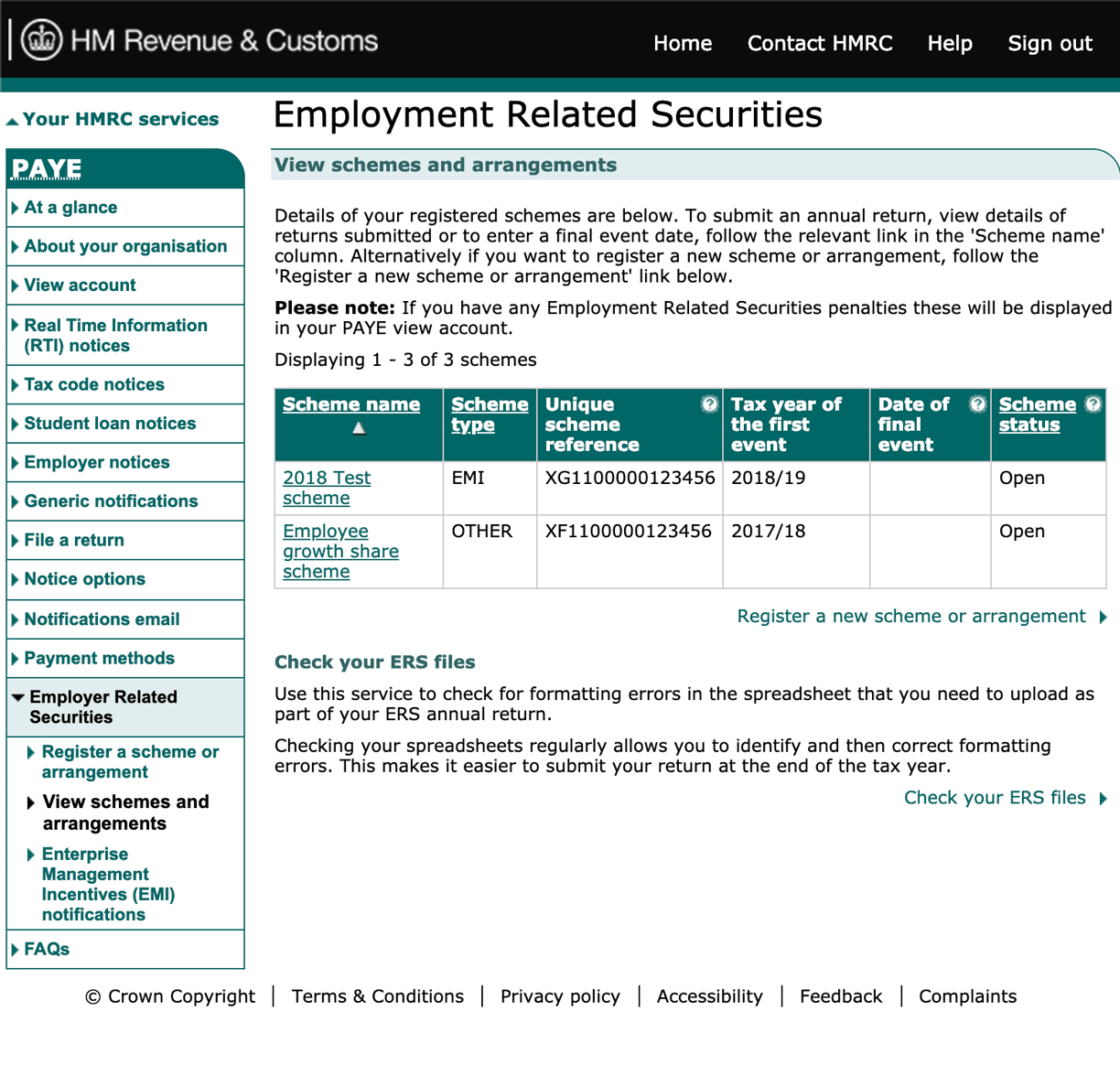 How do I submit a nil return to HMRC for unapproved options and growth ...