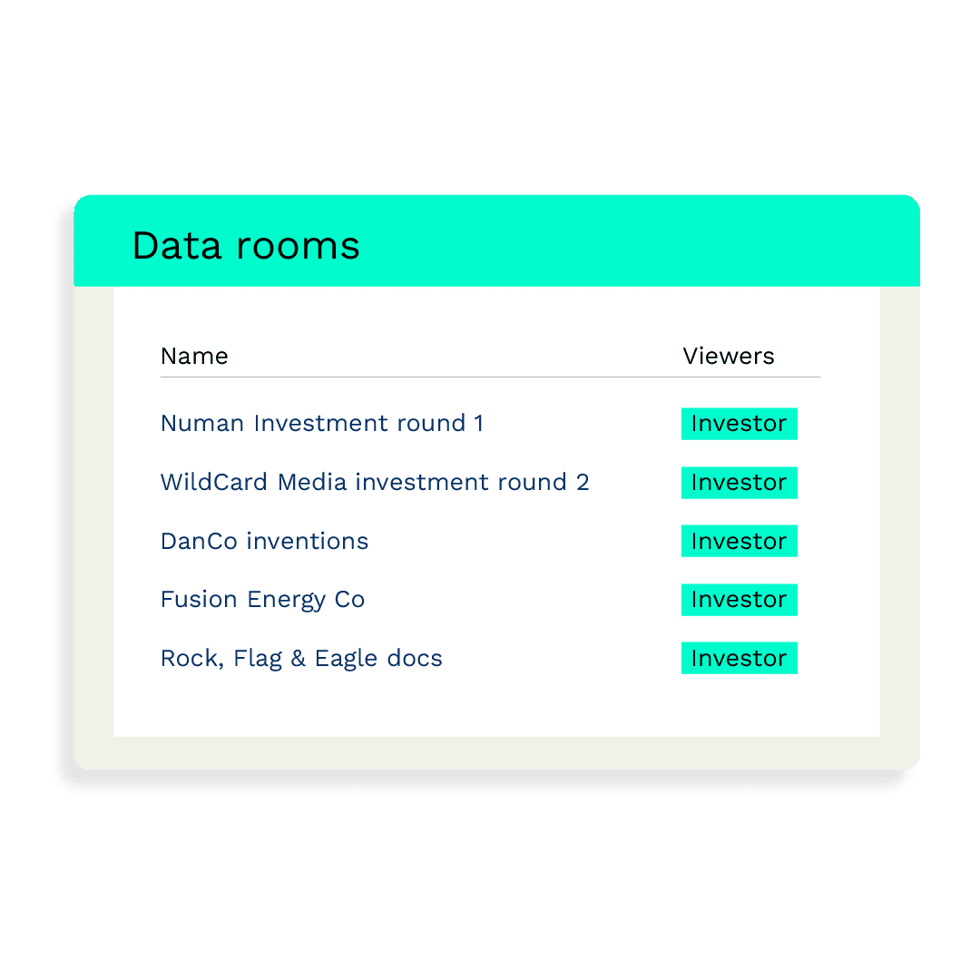 Vestd Data Room: Secure Document Sharing | Vestd