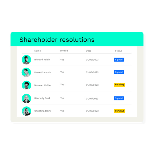 Issue shares